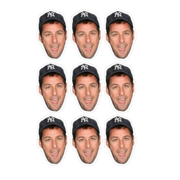 Design | Adam Sandler Laminated Vinyl Stickers 89 | Poshmark